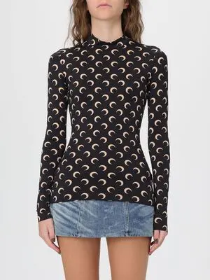 MARINE SERRE Top Colour - Black