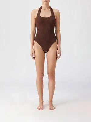 Hunza G Square Neck One-piece Swimsuit