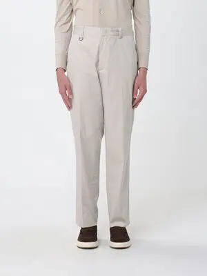 PAOLO PECORA Chino Trousers In Twill - Beige