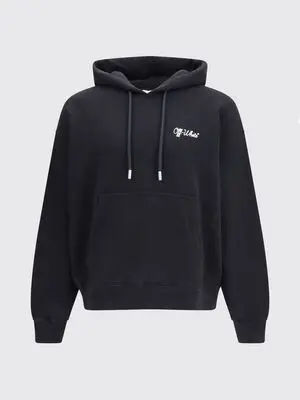 Off-White Cotton Sweatshirt With Logo