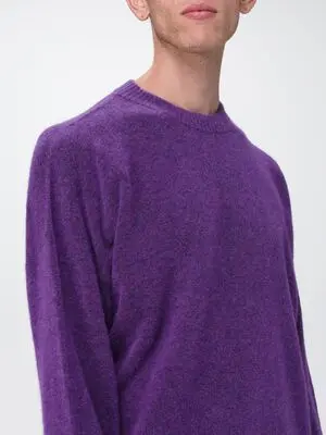 ROBERTO COLLINA Crew Neck Jumper - Violet