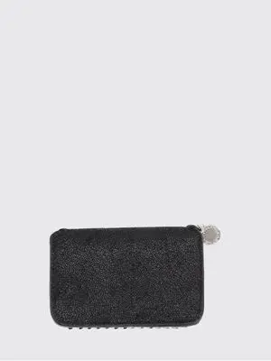 Stella McCartney Falabella Crackled Synthetic Suede Wallet