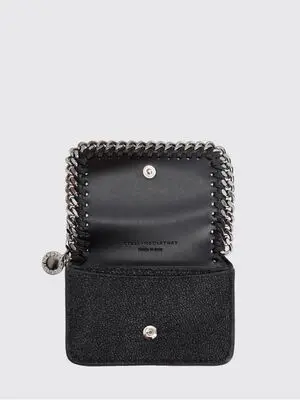 Stella McCartney Falabella Crackled Synthetic Suede Wallet