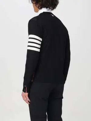 Thom Browne Cardigan With Four-bar Detail