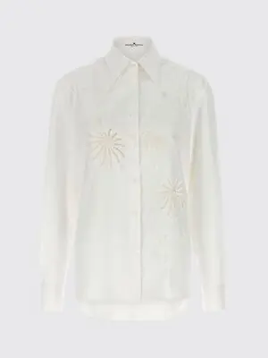 Ermanno Scervino Cotton Shirt With Lace Inserts