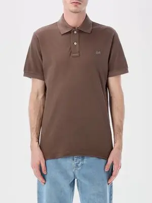 ERL Classic Cotton Polo Shirt - Brown