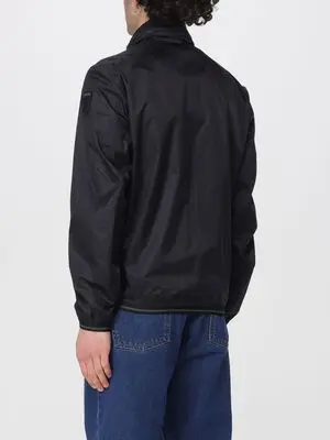 BLAUER. Bomber Jacket With High Collar And Zip Closure - Black