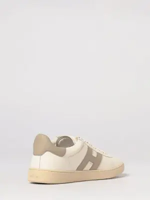 Hogan Low Top Leather Sneakers - Ivory