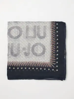 Liu Jo Printed Foulard - Blue 1