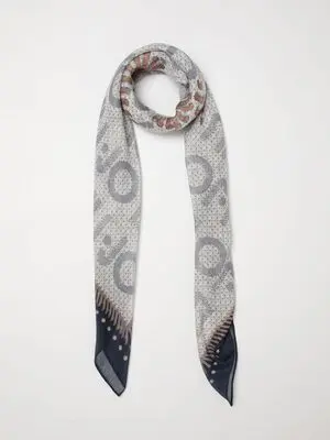 Liu Jo Printed Foulard - Blue 1