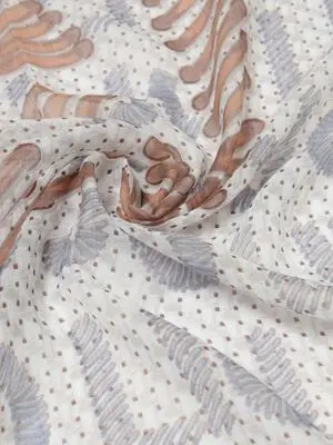 Liu Jo Printed Foulard - Blue 1