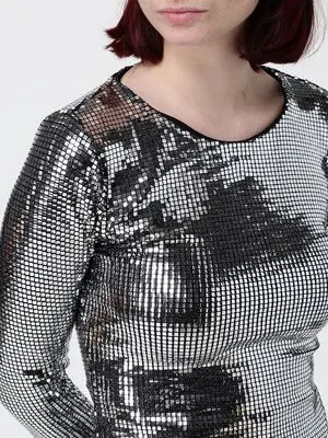 MAISON MARGIELA Metallic Knit Top