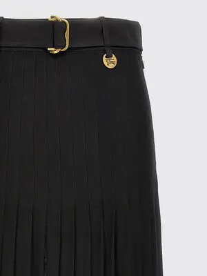 Burberry Pleated Maxi Skirt