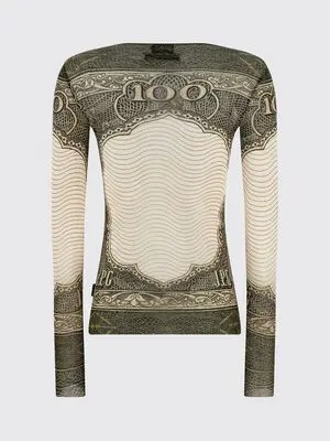 JEAN PAUL GAULTIER Printed Technical Fabric Top