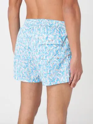 KAMPOS Seahorse Print Swim Trunks - Turquoise