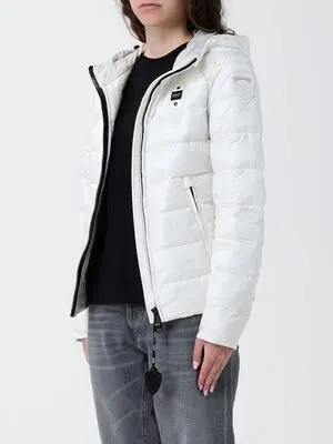 BLAUER. Nylon Down Jacket - White