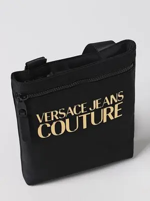 Versace Black Logo Shoulder Bag