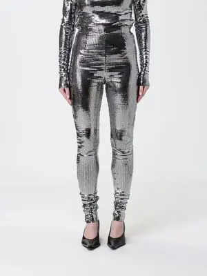 MAISON MARGIELA Metallic Knit Leggings