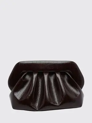 THEMOIRE Bios Vegan Leather Clutch - Brown