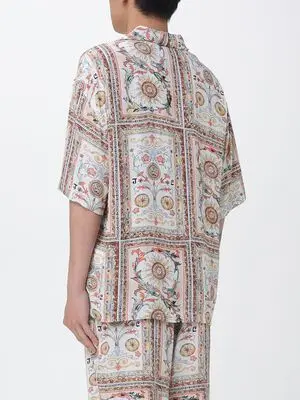 Just Cavalli Printed Viscose Shirt