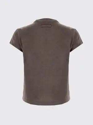 JEAN PAUL GAULTIER Organic Cotton Graphic Print T-shirt - Grey