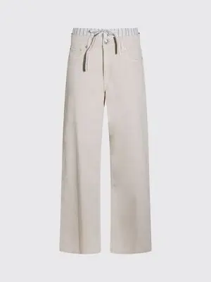 RAG&BONE Cam High-waisted Wide-leg Cotton Denim Jeans With Drawstring