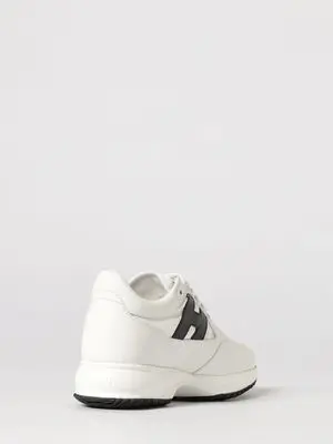 Hogan Interactive Leather And Nylon Sneakers
