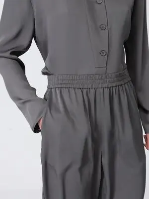 Emporio Armani Tailored Trousers - Silver