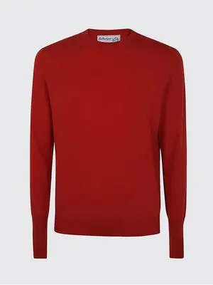 BALLANTYNE Jumper Colour - Red
