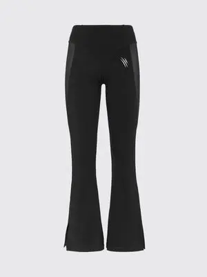 PLEIN SPORT Flared Jersey Trousers With Rhinestone Embellishments
