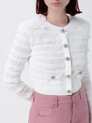 SELF-PORTRAIT Viscose Blend Cardigan