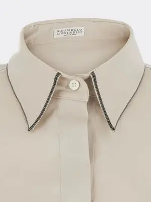 Brunello Cucinelli Classic Collar Shirt - Beige