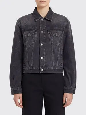 HAIKURE Cotton Denim Jacket - Black