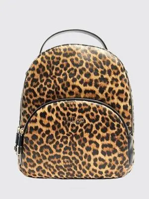 Liu Jo Animal Print Faux Leather Backpack - Multicolor