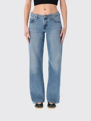 LEVI'S Stretch Denim Boyfriend Jeans - Blue