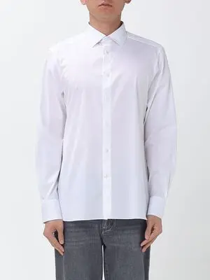 Zegna Classic Cotton Poplin Shirt - White