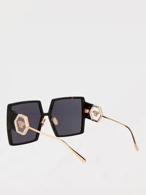 Philipp Plein Oversized Square Frame Sunglasses - Brown