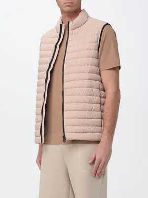 Peuterey Moise Padded Quilted Vest - Beige