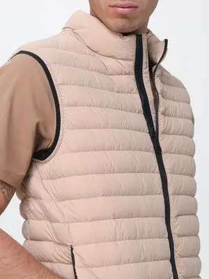 Peuterey Moise Padded Quilted Vest - Beige