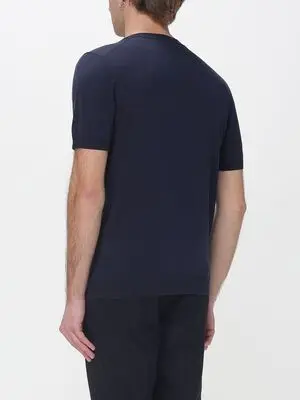 LARDINI Silk Crew Neck Sweater