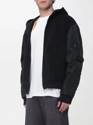 MAISON MARGIELA Cotton Blend Hooded Bomber
