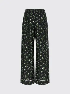 Dolce & Gabbana Floral Print Satin Palazzo Trousers
