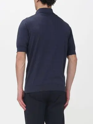 LARDINI Knitted Polo Shirt