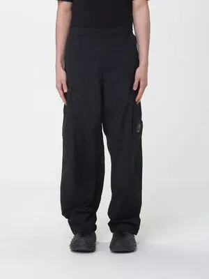 C.P. COMPANY Technical Fabric Cargo Trousers - Black