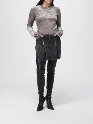 JEAN PAUL GAULTIER Denim Mini Skirt