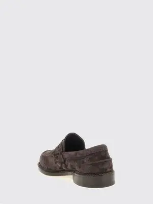 TRICKER'S Suede Calfskin Penny Loafers