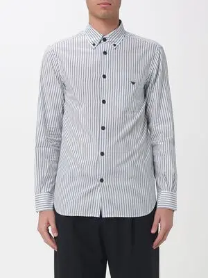 Emporio Armani Striped Cotton Shirt