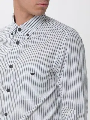 Emporio Armani Striped Cotton Shirt