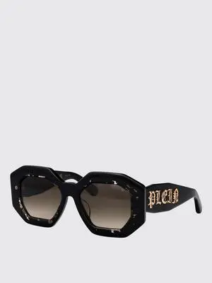 Philipp Plein Octagon Frame Sunglasses - Black