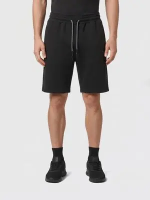 PLEIN SPORT Technical Stretch Fabric Jogging Shorts - Black